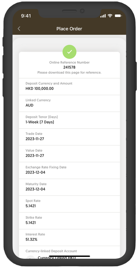 Currency-linked Deposit